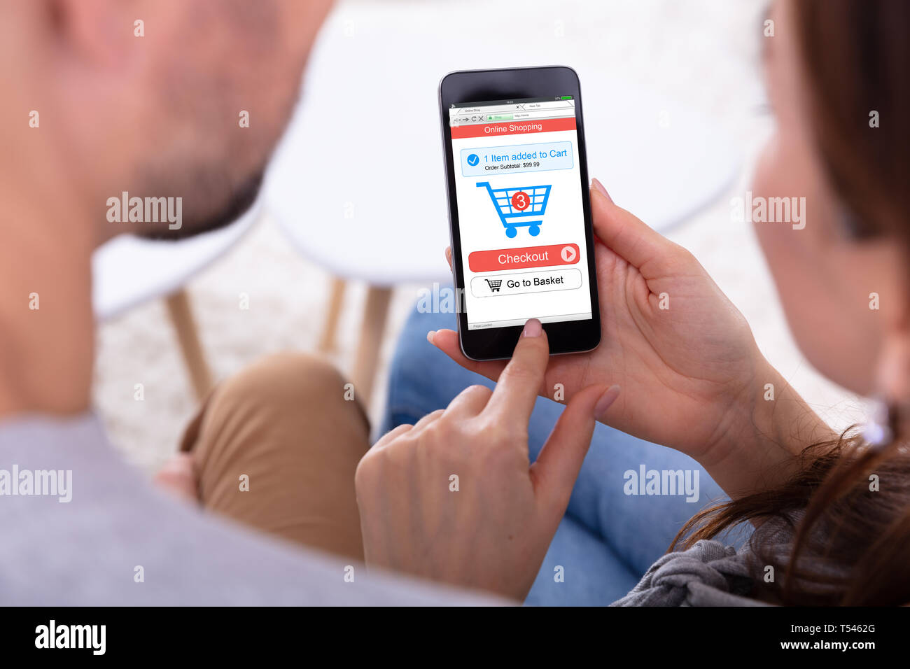 Shopping tech hi-res stock photography and images - Alamy