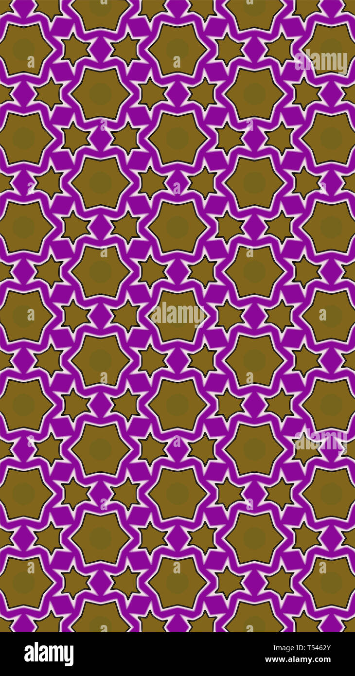 Ornate geometric pattern and abstract colored background Stock Photo ...