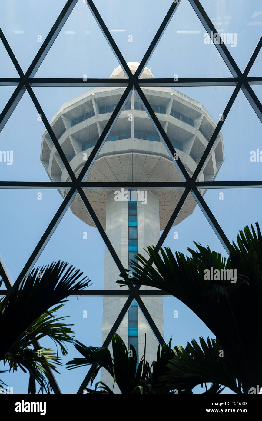18.04.2019, Singapore, Republic of Singapore, Asia - View of the Changi ...