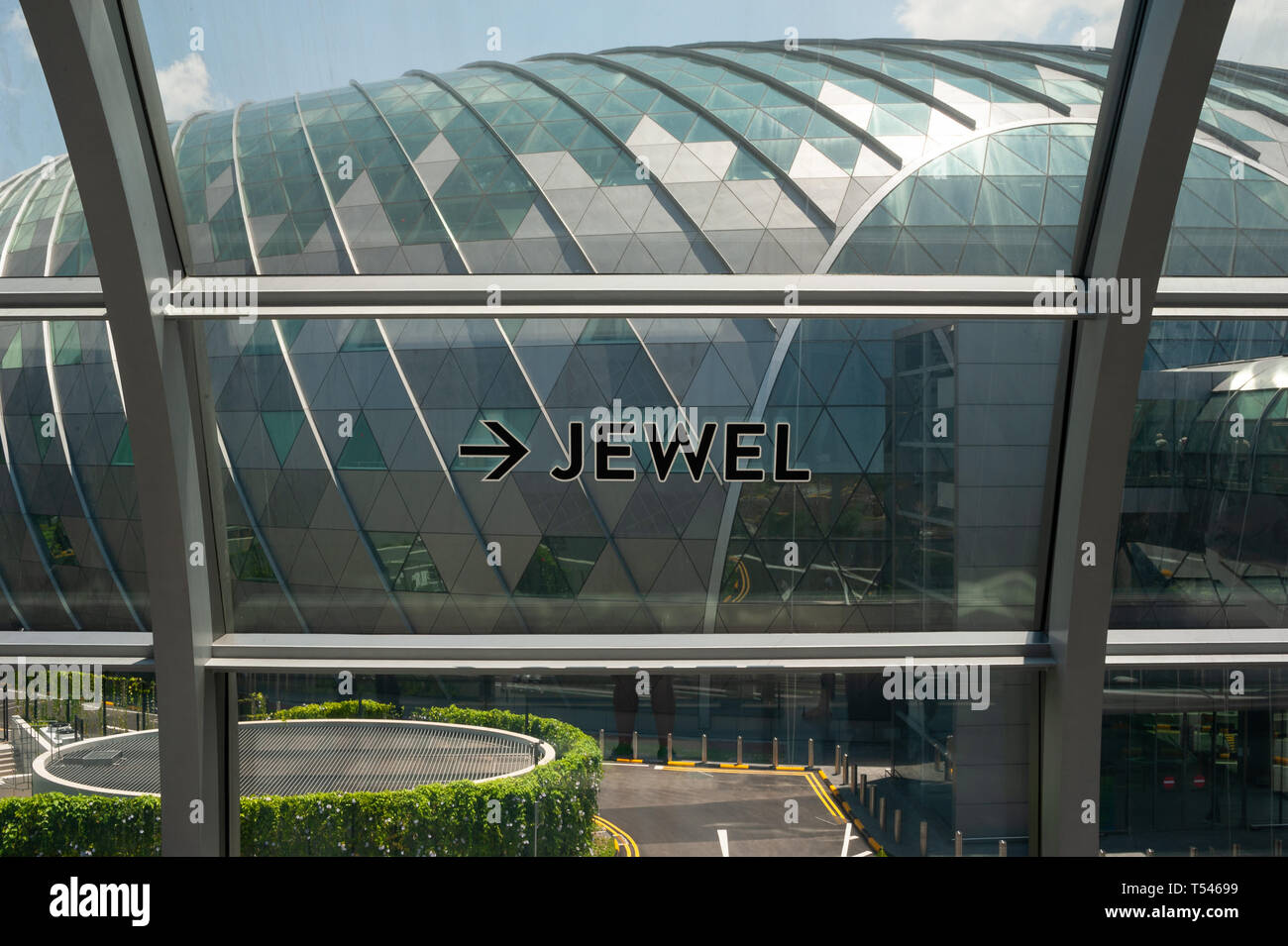 18.04.2019, Singapore, Republic of Singapore, Asia - View of the new ...