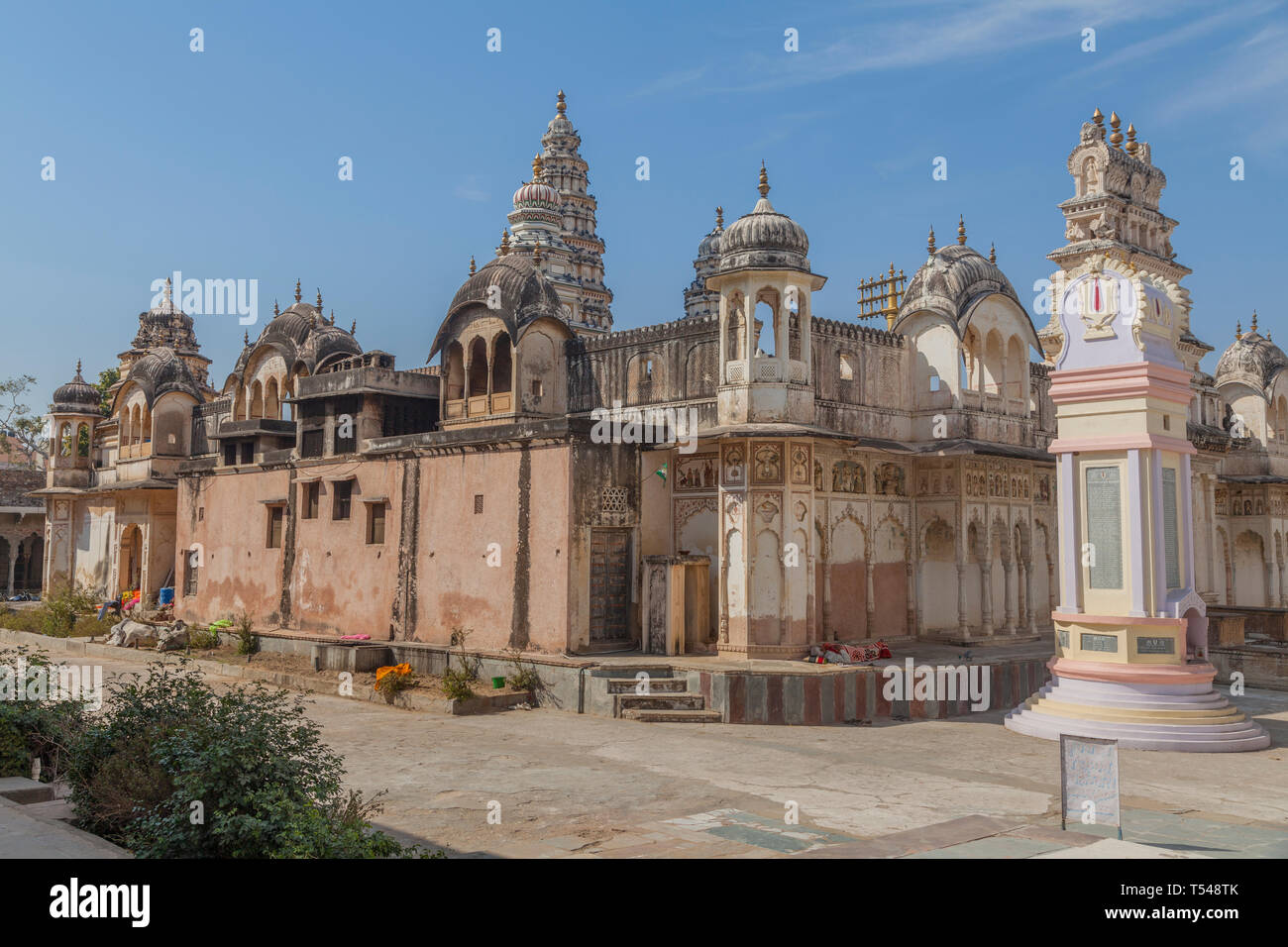 Old Rangji Temple, Pushkar, Rajasthan, India Stock Photo - Alamy