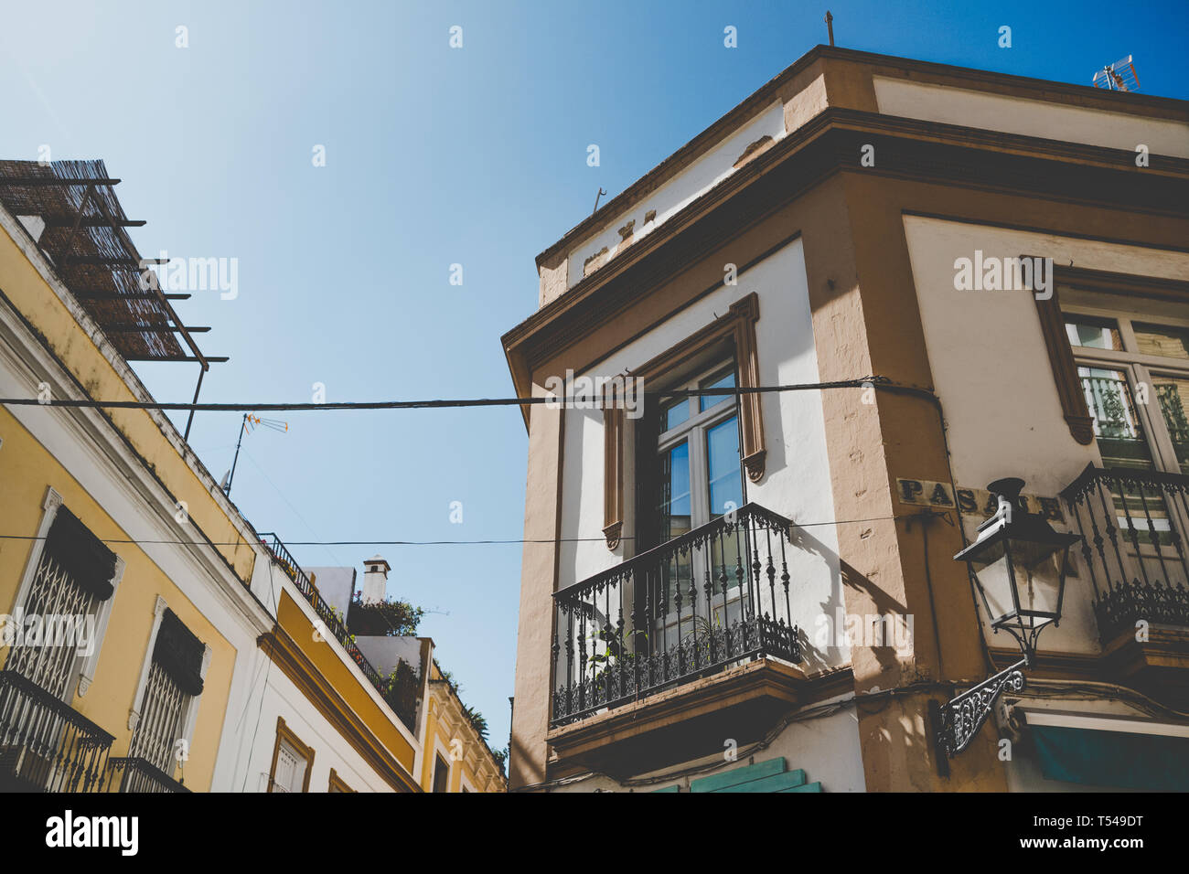 Tall residential buildings in Seville, Spain – March 2019 Stock Photo ...