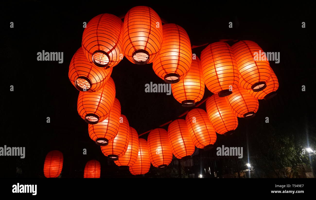 Kind of lamps from the old day Stock Photo - Alamy