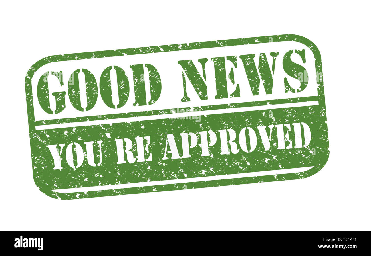Approval stamp hi-res stock photography and images - Alamy