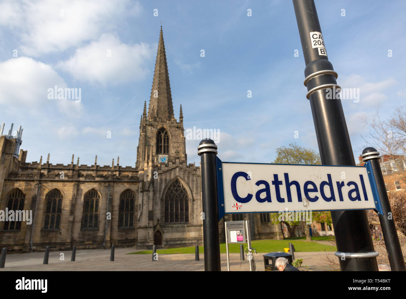 Sheffield Cathedral, Sheffield, UK Stock Photo - Alamy