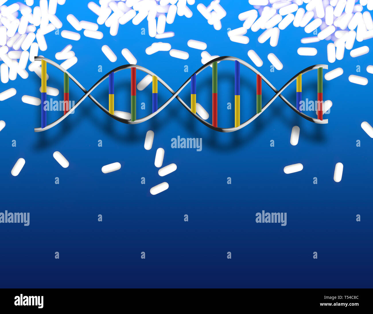 Blue pill evolution hi-res stock photography and images - Alamy