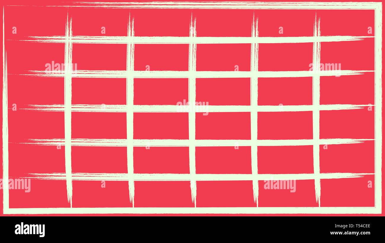 abstract geometric red background white grid fuzzy lines Stock Vector ...