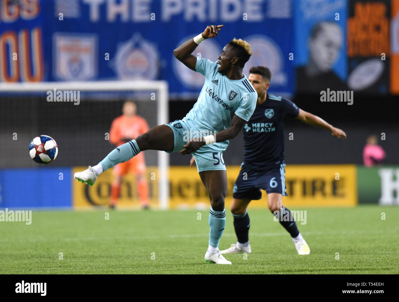 Cincinnati, OH, USA. 19th Apr, 2019. April 19, 2019: Real Salt Lake ...