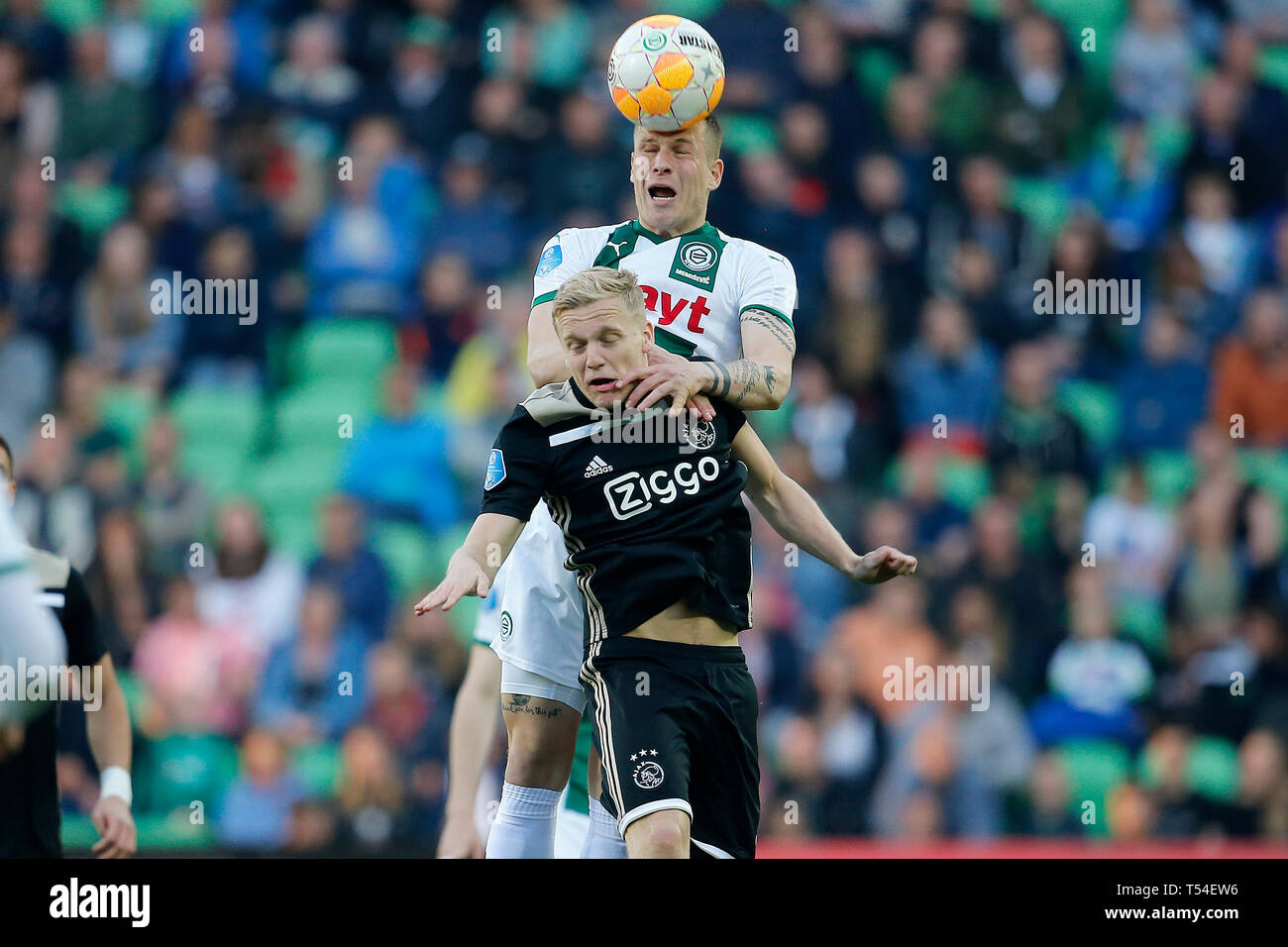 Groningen, Netherlands. 20th Apr, 2019. GRONINGEN, 20-04-2019, Hitachi ...