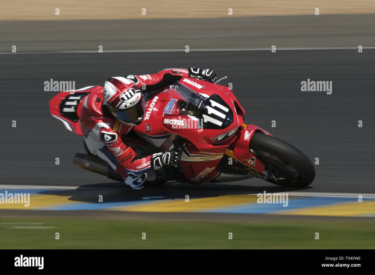 Le Mans, Sarthe, France. 20th Apr, 2019. Honda Endurance Racing Honda ...