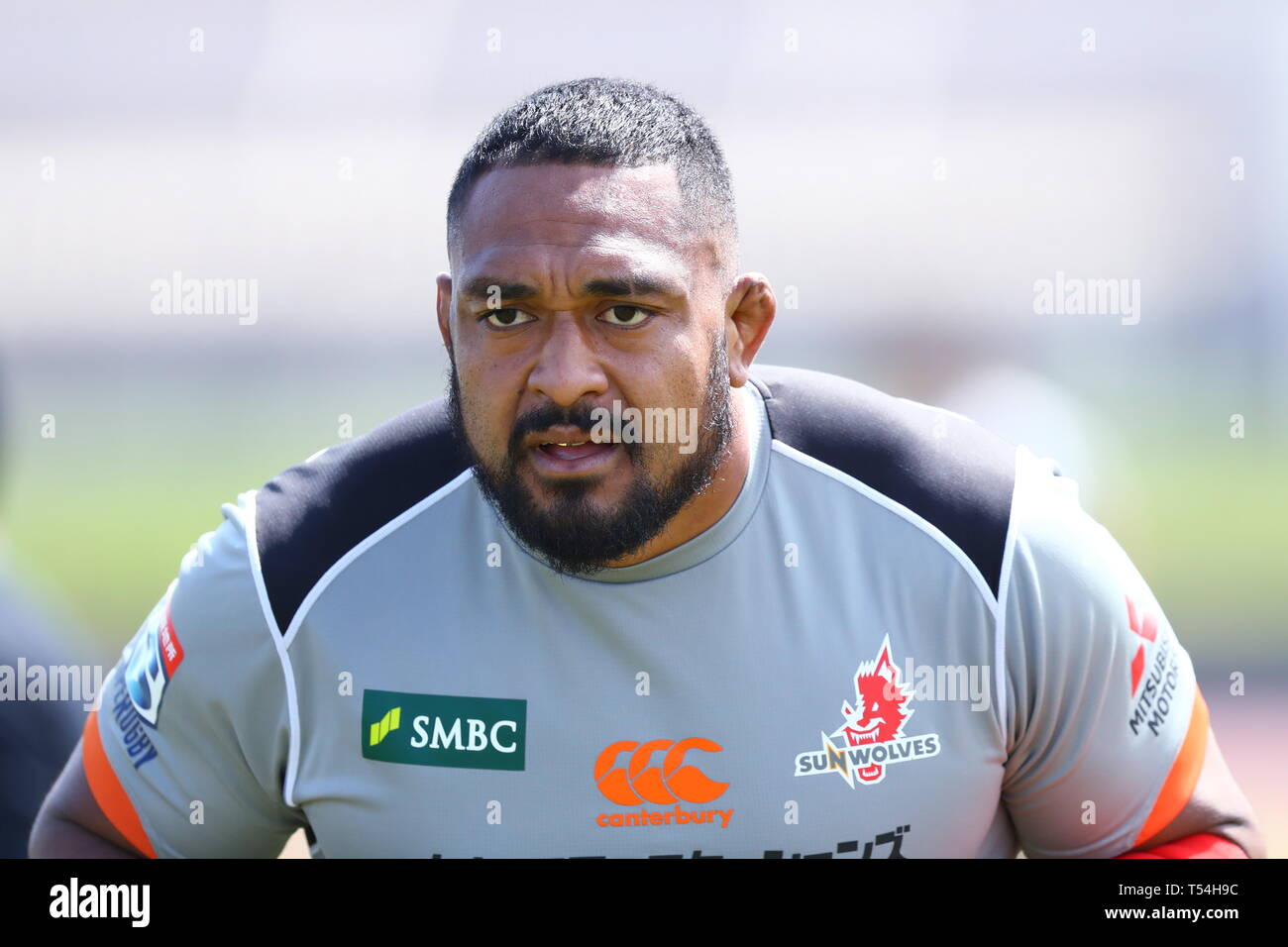 Chiba, Japan. 20th Apr, 2019. Isileli Nakajima (JPN) Rugby : Rugby ...