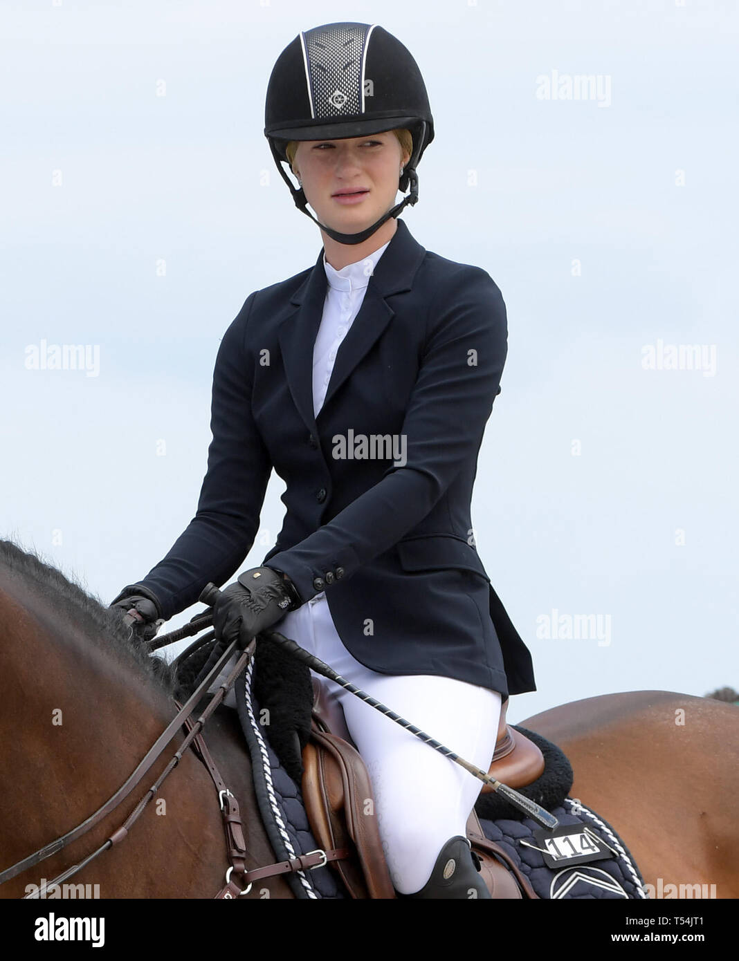 Miami, USA. 20th Apr, 2019. Jennifer Gates at the Longines Global ...
