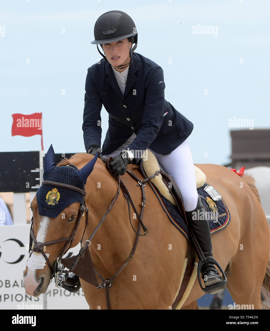 Miami, USA. 20th Apr, 2019. Jessica Rae Springsteen at the Longines ...