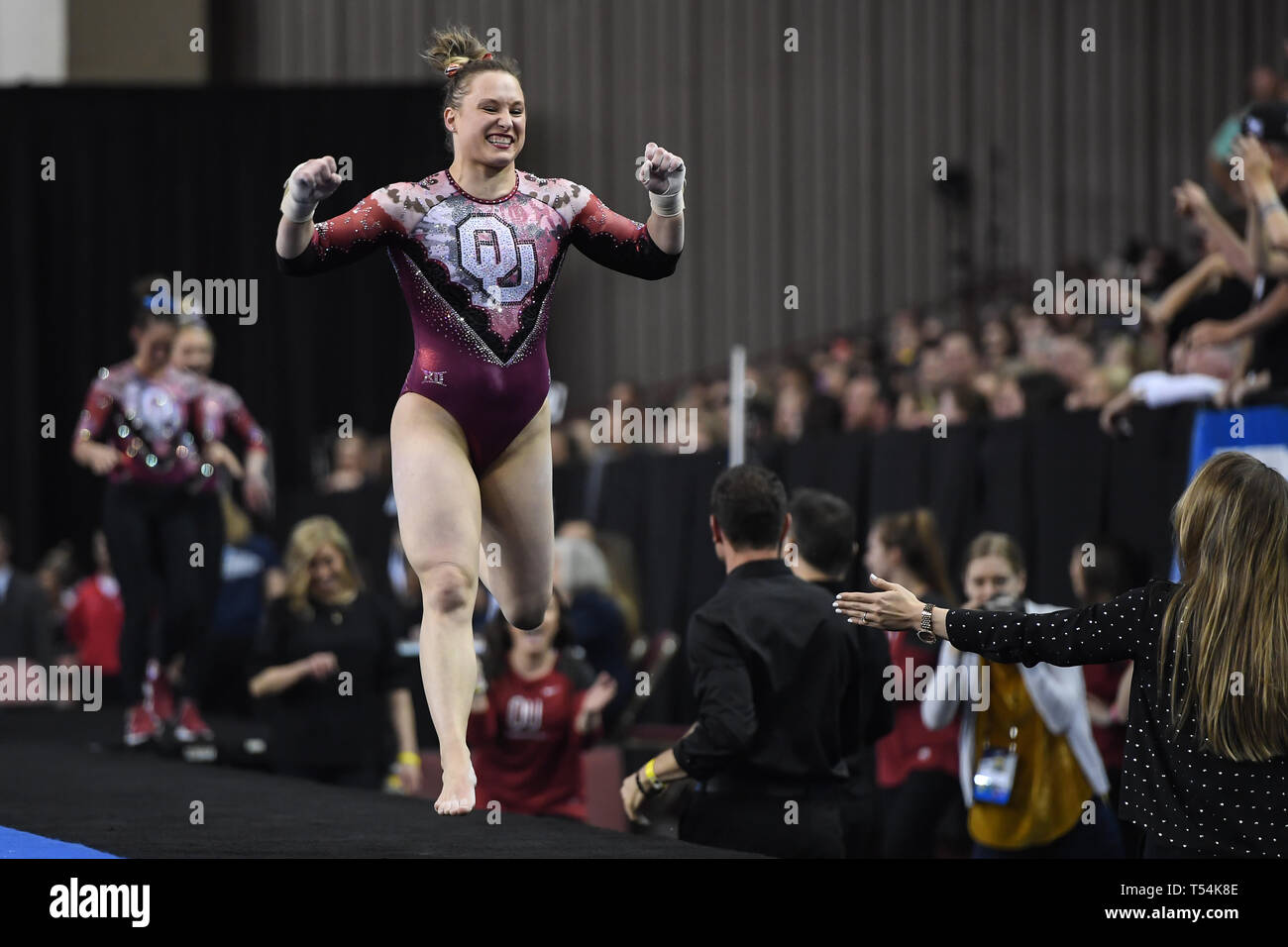 Fort Worth, Texas, USA. 20th Apr, 2019. BRENNA DOWELL from the ...