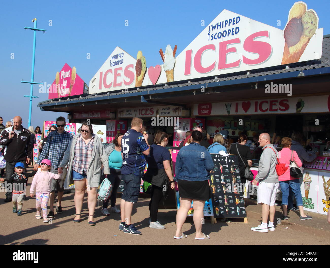 Mablethorpe seafront hi-res stock photography and images - Alamy