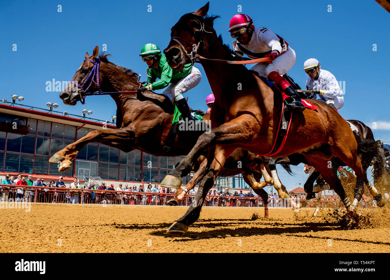 Charles Town, West Virginia, USA. 20th Apr, 2019. CHARLES TOWN, WEST ...