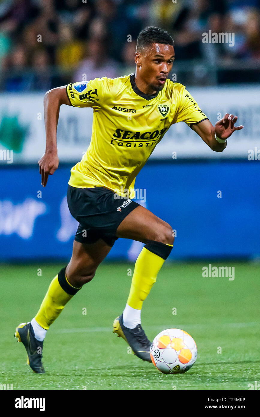 Venlo, Netherlands. 20th Apr, 2019. football, Dutch Eredivisie Season ...