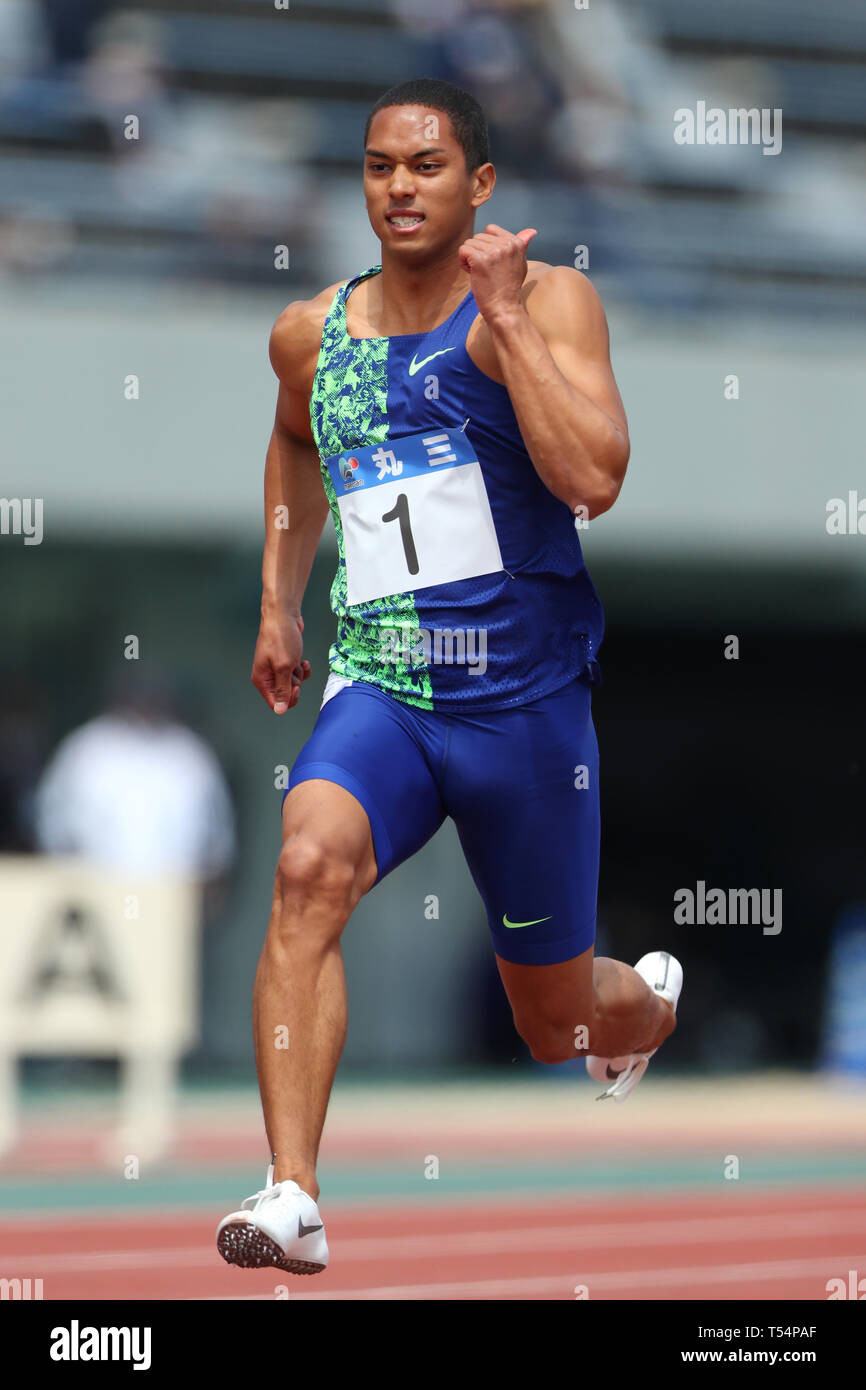 Shimane, Japan. 21st Apr, 2019. Aska Cambridge Athletics : 73rd Izumo ...