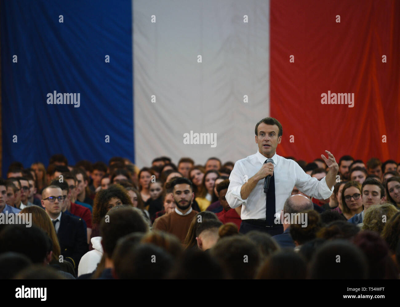 Emmanuel macron young hi-res stock photography and images - Alamy