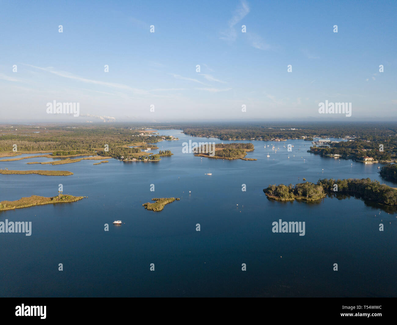 Crystal river florida aerial hi-res stock photography and images - Alamy