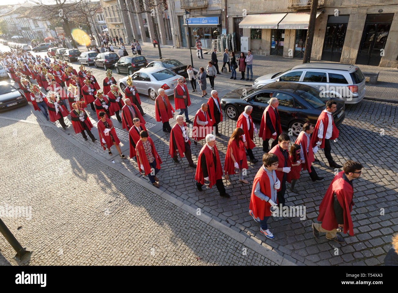 Easter catholic procession in the north of Portugal Stock Photo - Alamy