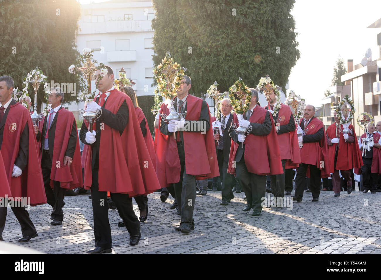 Easter catholic procession in the north of Portugal Stock Photo - Alamy