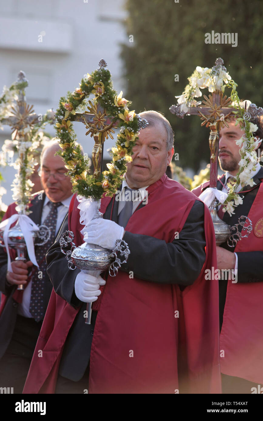 Easter catholic procession in the north of Portugal Stock Photo - Alamy