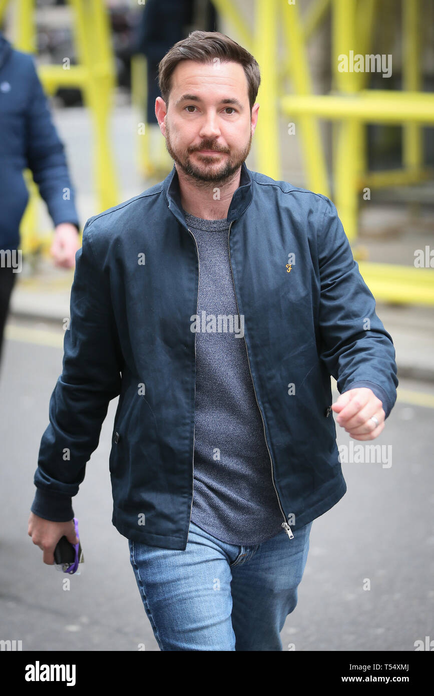 Martin Compston from the BBC Line Of Duty seen promoting the new TV ...