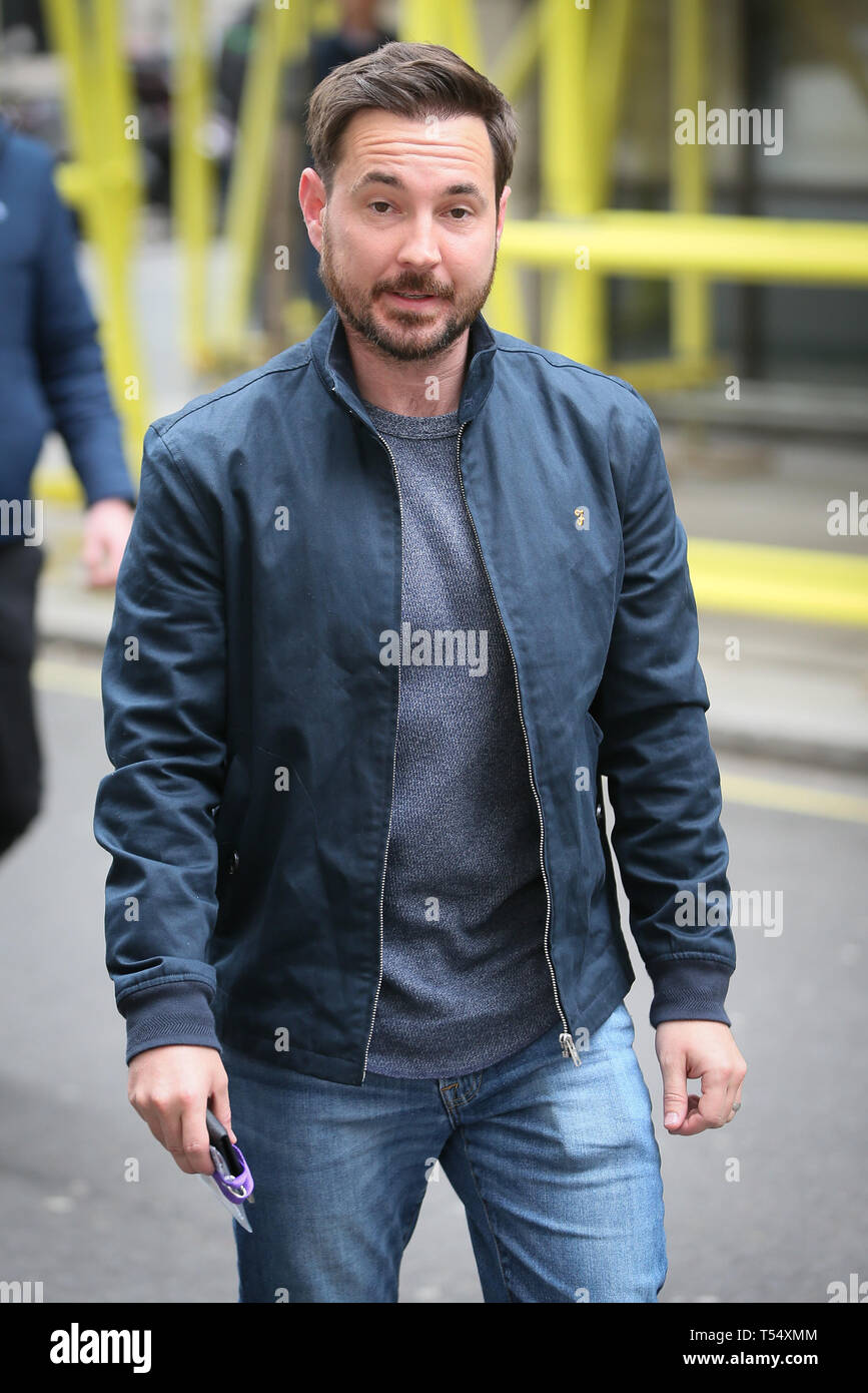 Martin Compston from the BBC Line Of Duty seen promoting the new TV ...