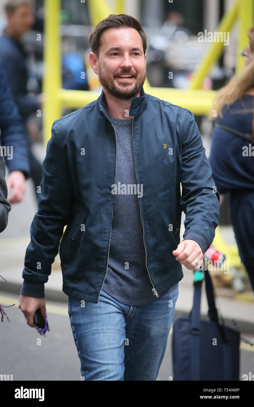 Martin Compston from the BBC Line Of Duty seen promoting the new TV ...