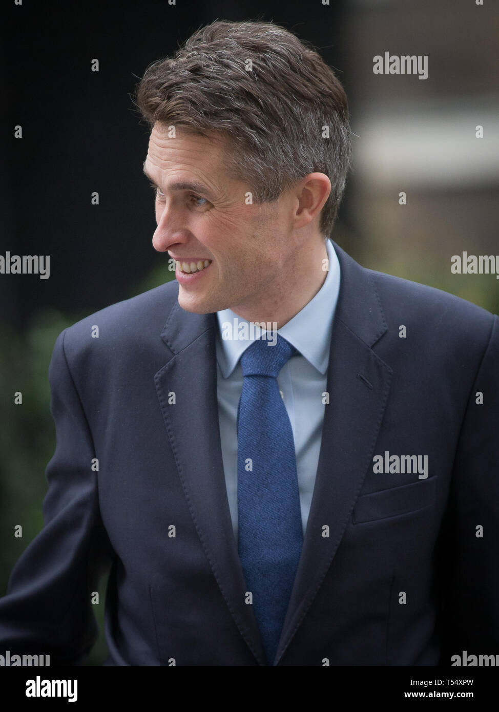 Gavin Williamson CBE MP, Secretary of State for Defence, departs ...