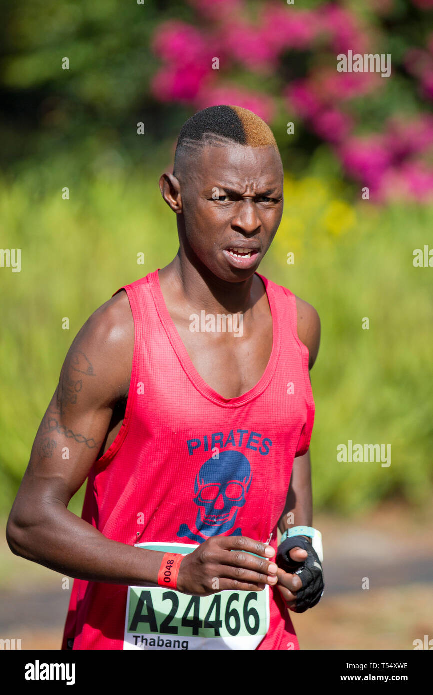 Running the Old Mutual Two Oceans Marathon Stock Photo - Alamy