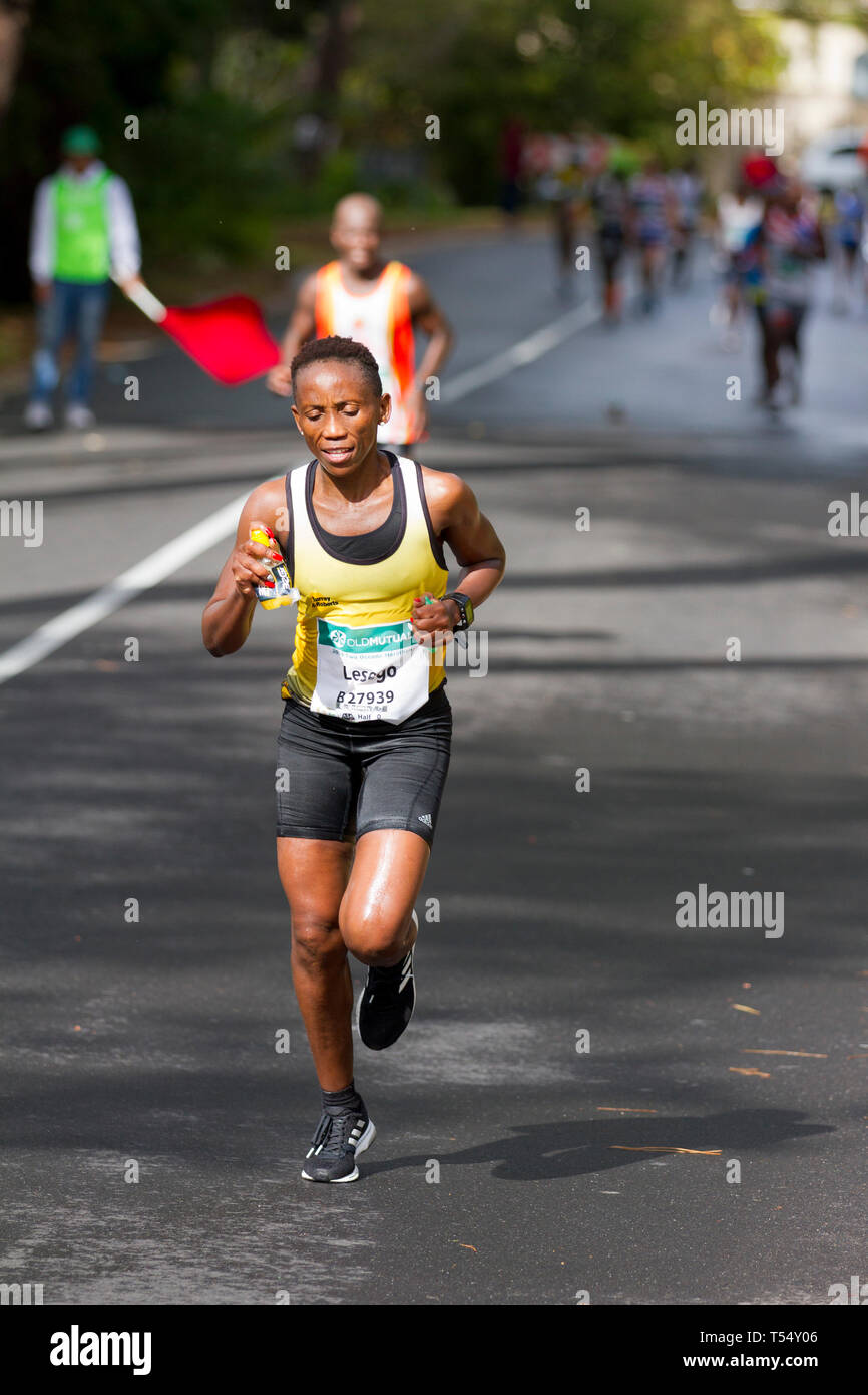 Running the Old Mutual Two Oceans Marathon Stock Photo - Alamy