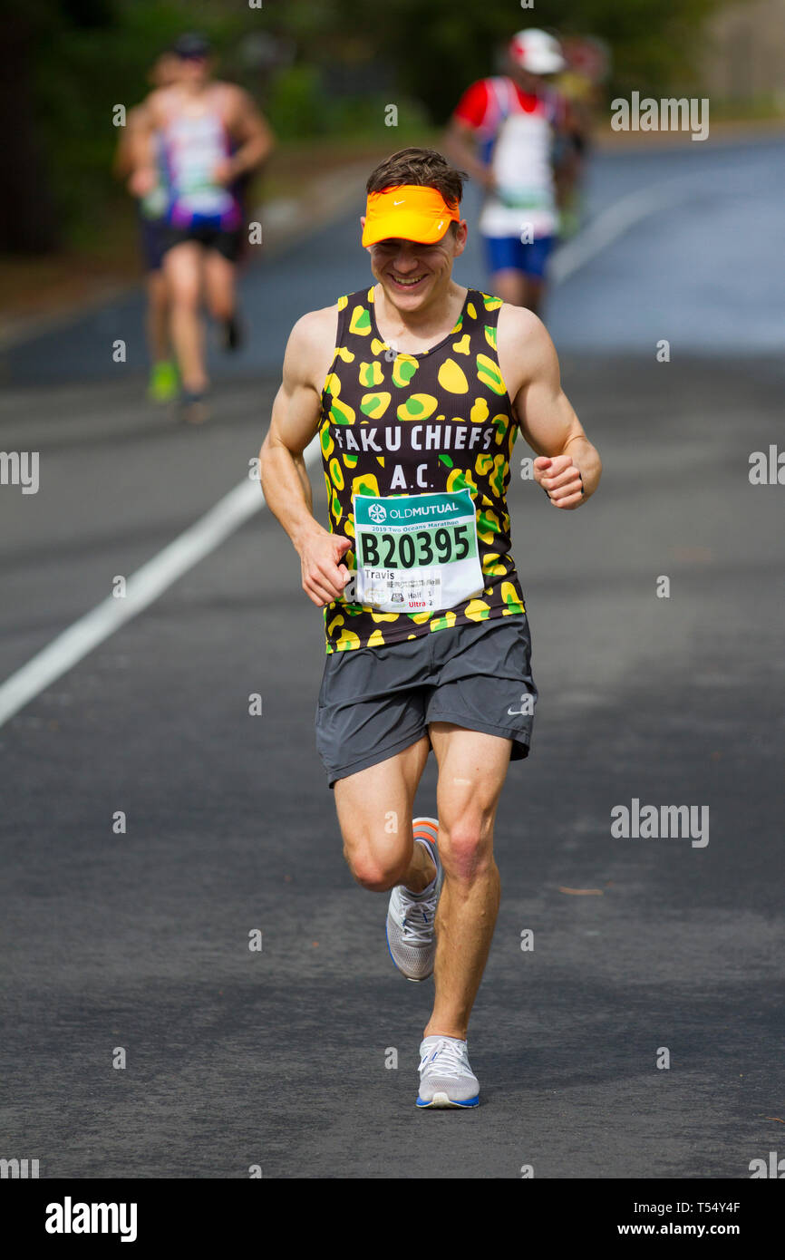 Running the Old Mutual Two Oceans Marathon Stock Photo - Alamy