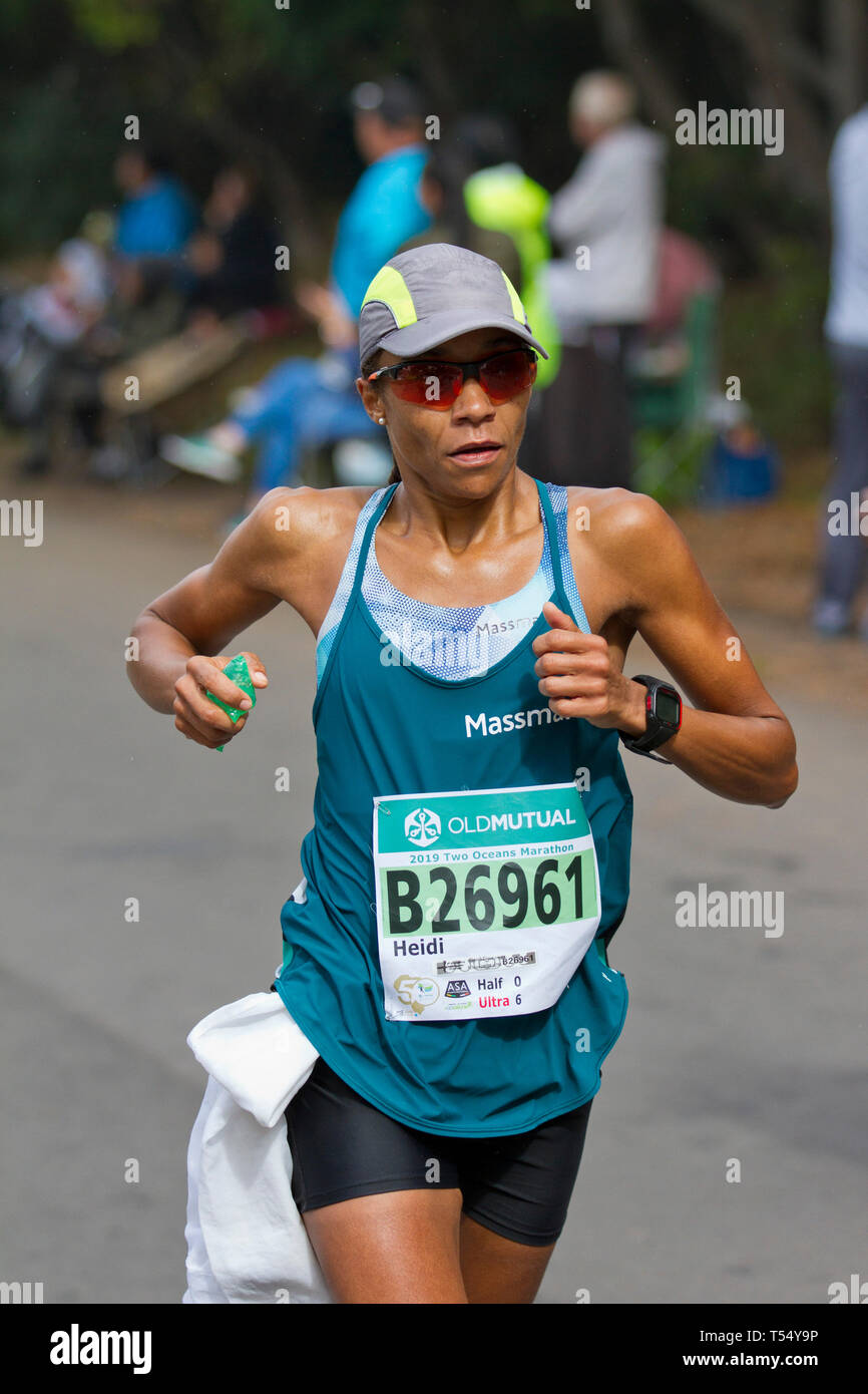 Running the Old Mutual Two Oceans Marathon Stock Photo - Alamy