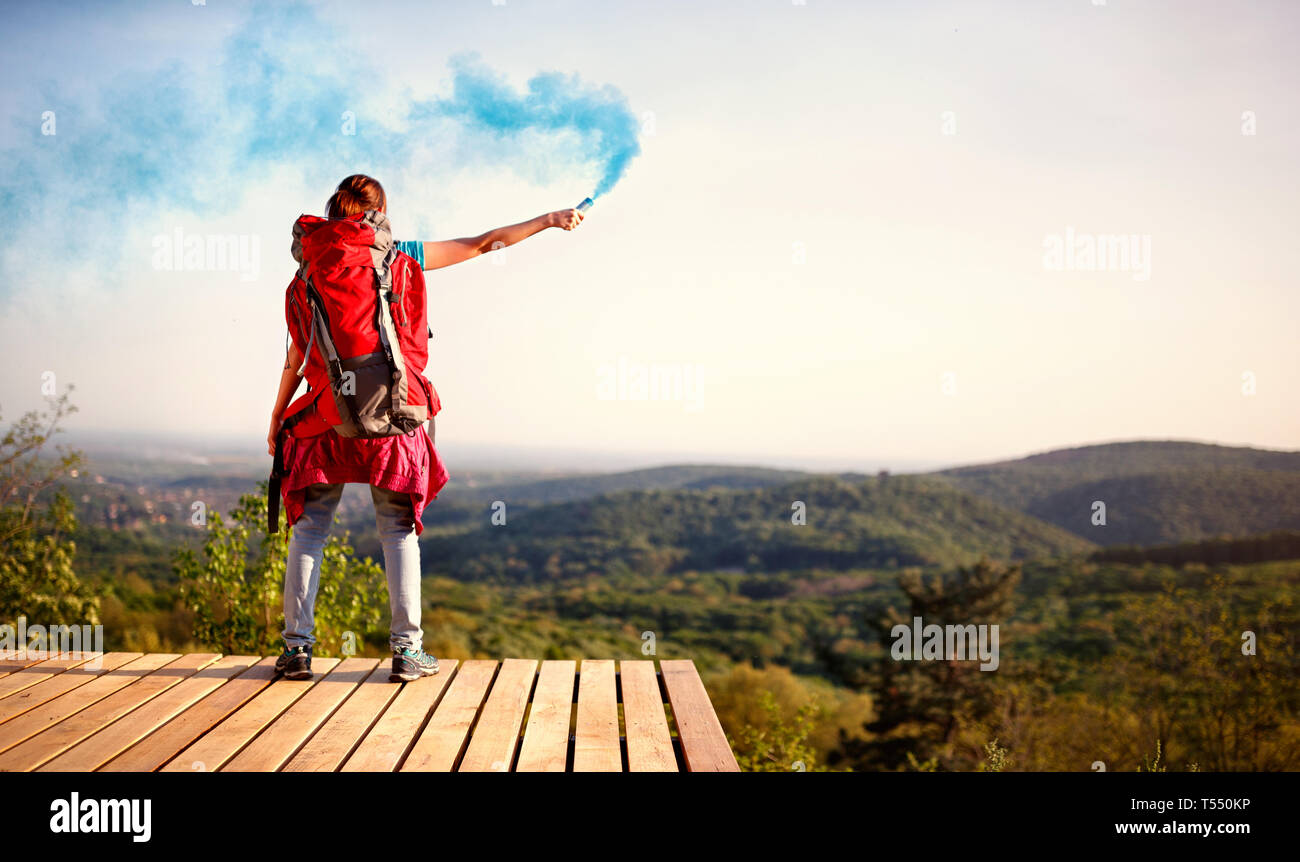 Smoke signals hi-res stock photography and images - Alamy
