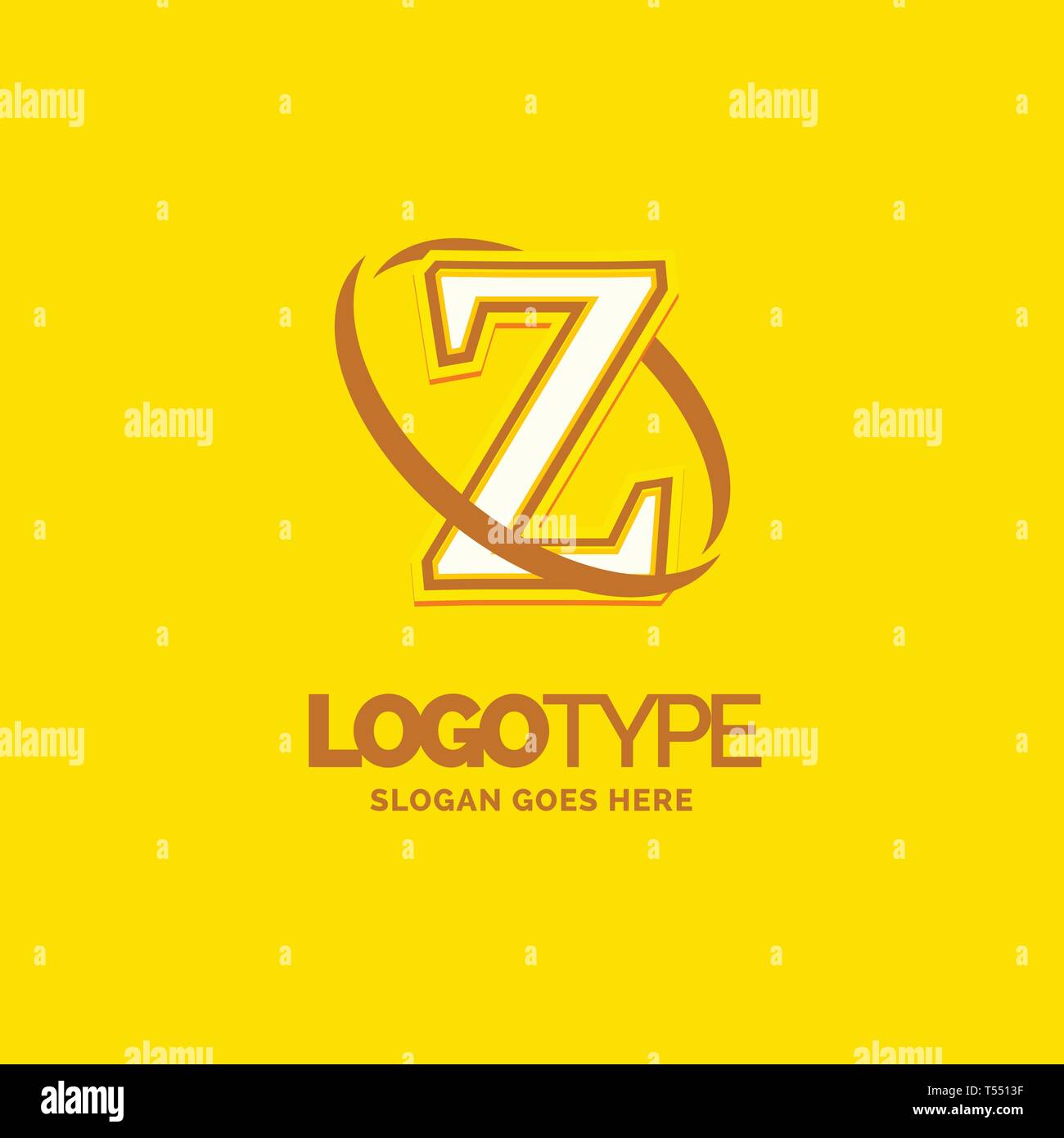 Circle Brand Logo With Z
