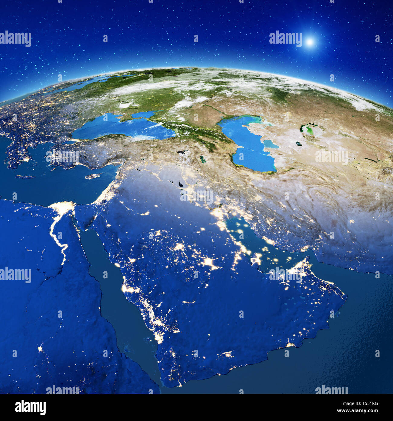 Middle east nasa egypt hi-res stock photography and images - Alamy