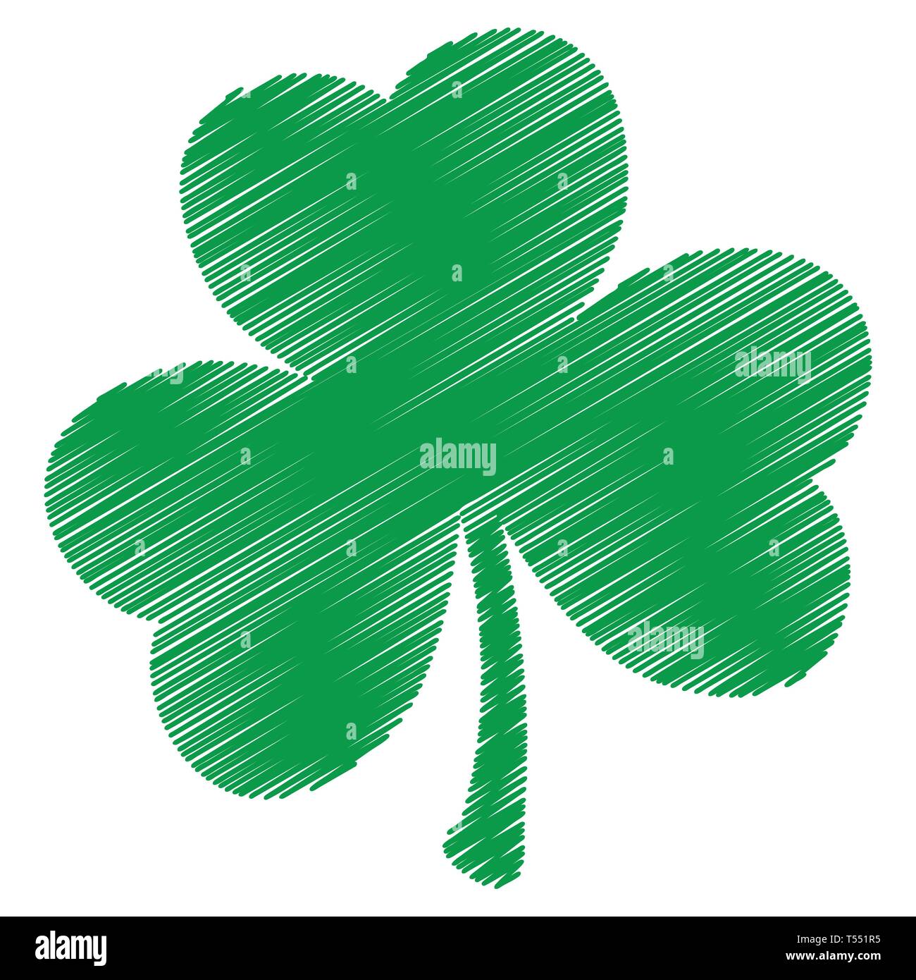Grunge Isolated Clover Stock Vector Image & Art - Alamy