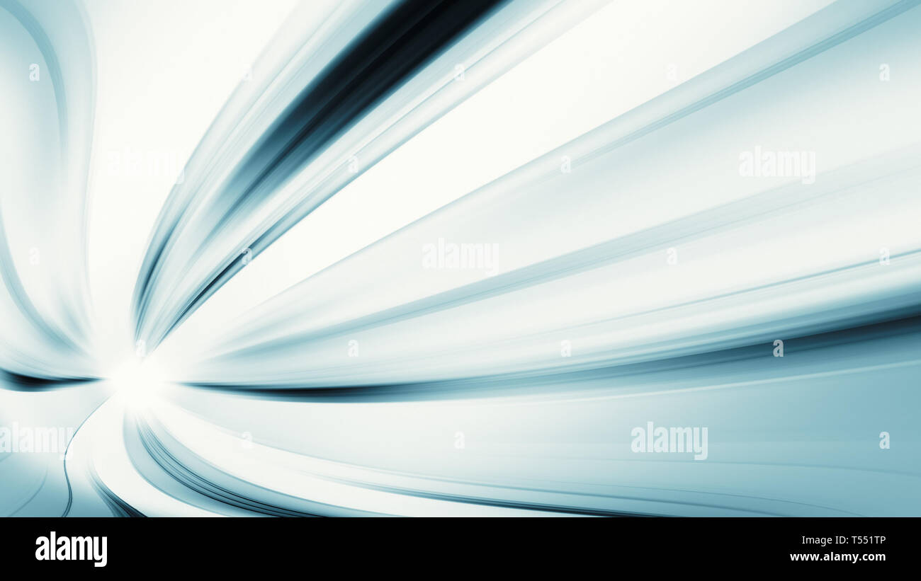 Blue glow shine colors transparent glass. 3d rendering Stock Photo - Alamy