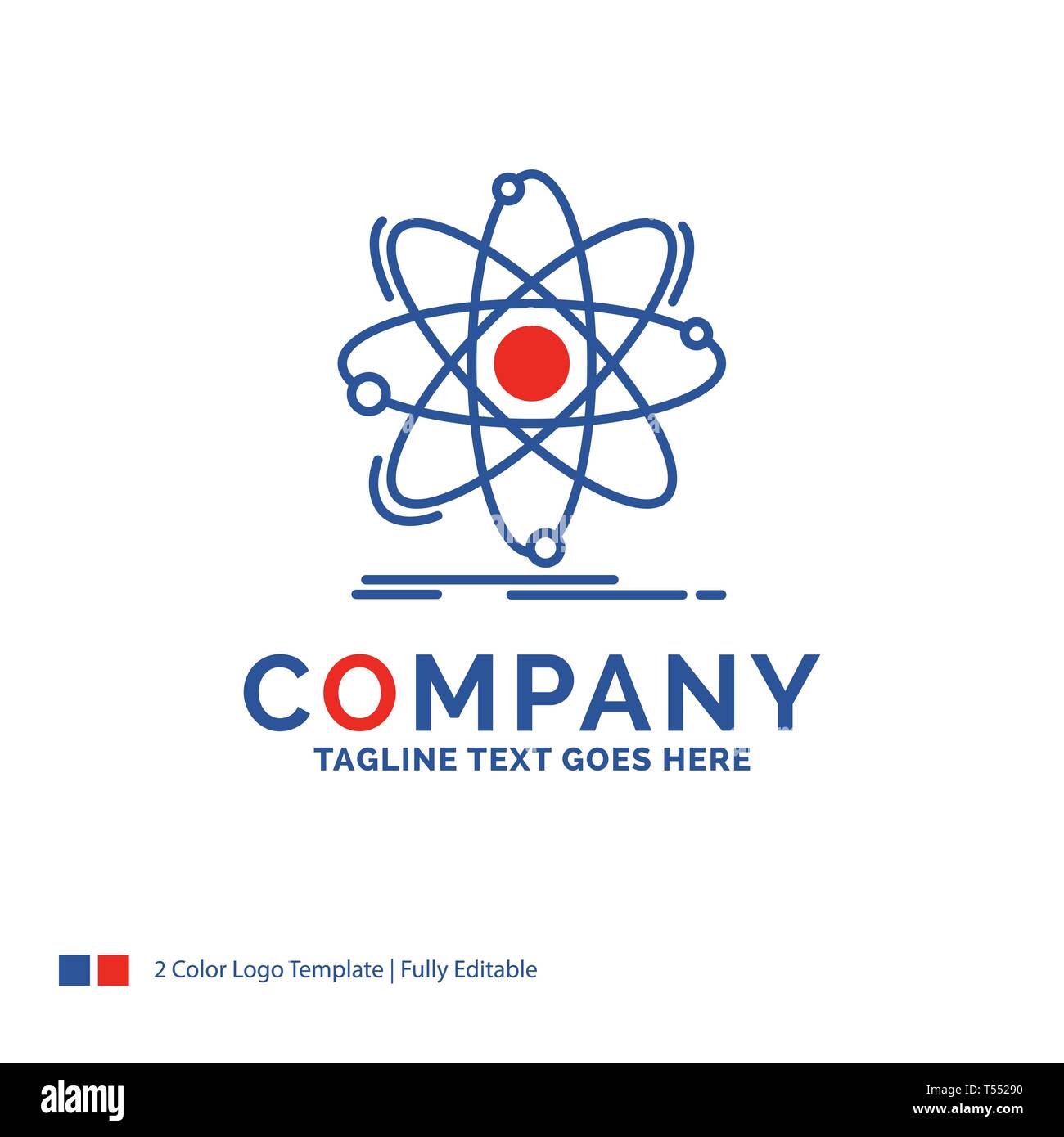 Physics logo Stock Vector Images - Alamy