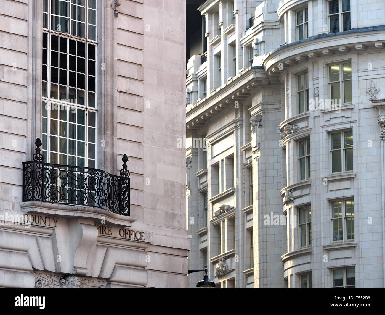 County Fire Office, Piccadilly, London, England, UK Stock Photo - Alamy