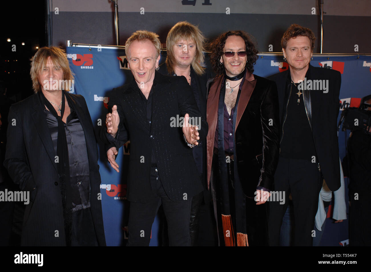 LOS ANGELES, CA. December 03, 2005: Rock group DEF LEPPARD at the VH1 ...