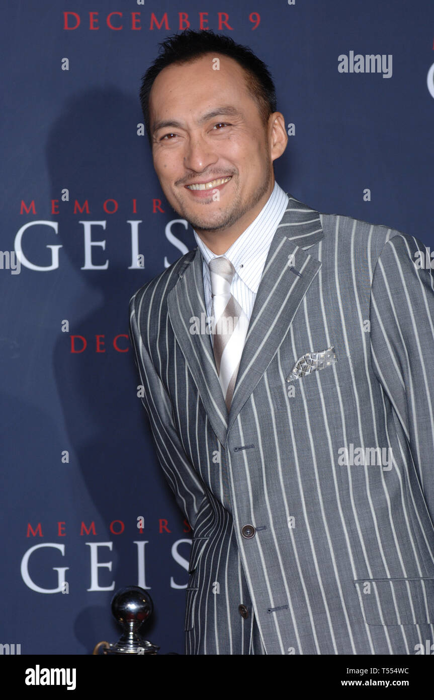 LOS ANGELES, CA. December 04, 2005: Actor KEN WATANABE at the Los ...