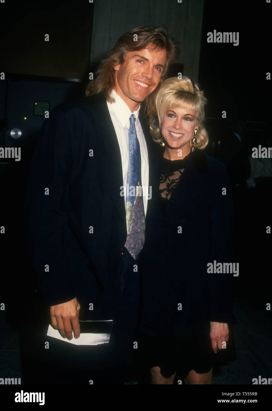 Century City, California, USA 30th March 1994 Actor Wolf Larson and ...