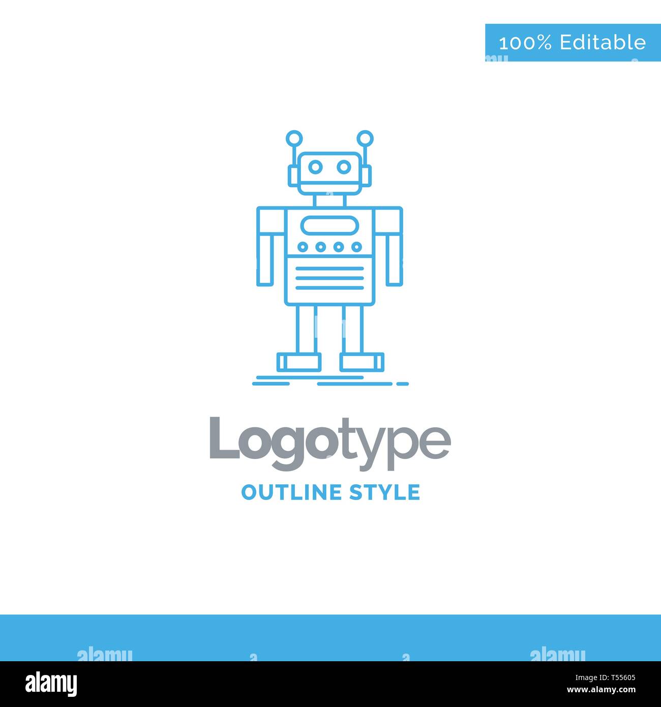 Silver bot Stock Vector Images - Alamy