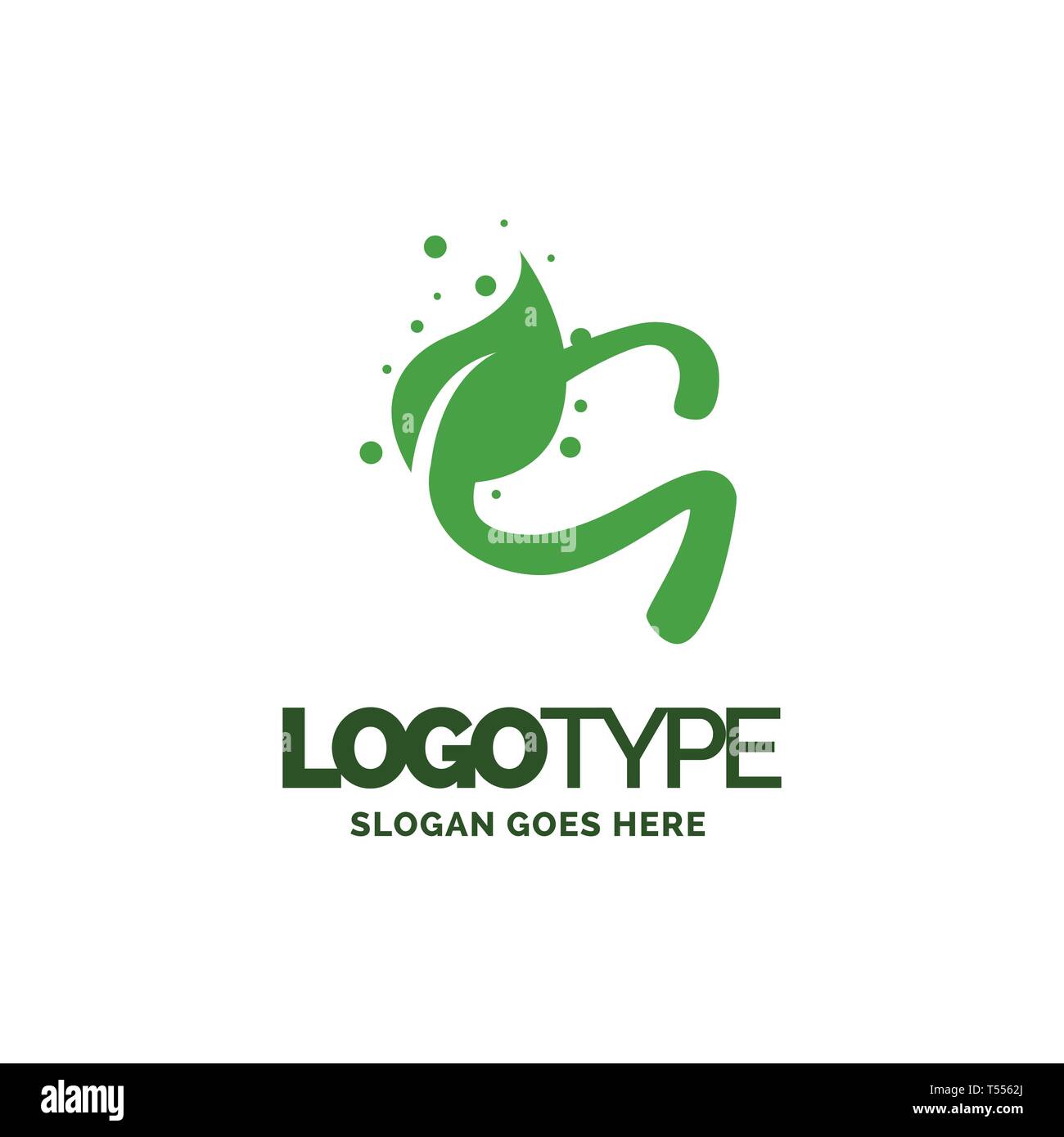 G food logo Stock Vector Images - Alamy