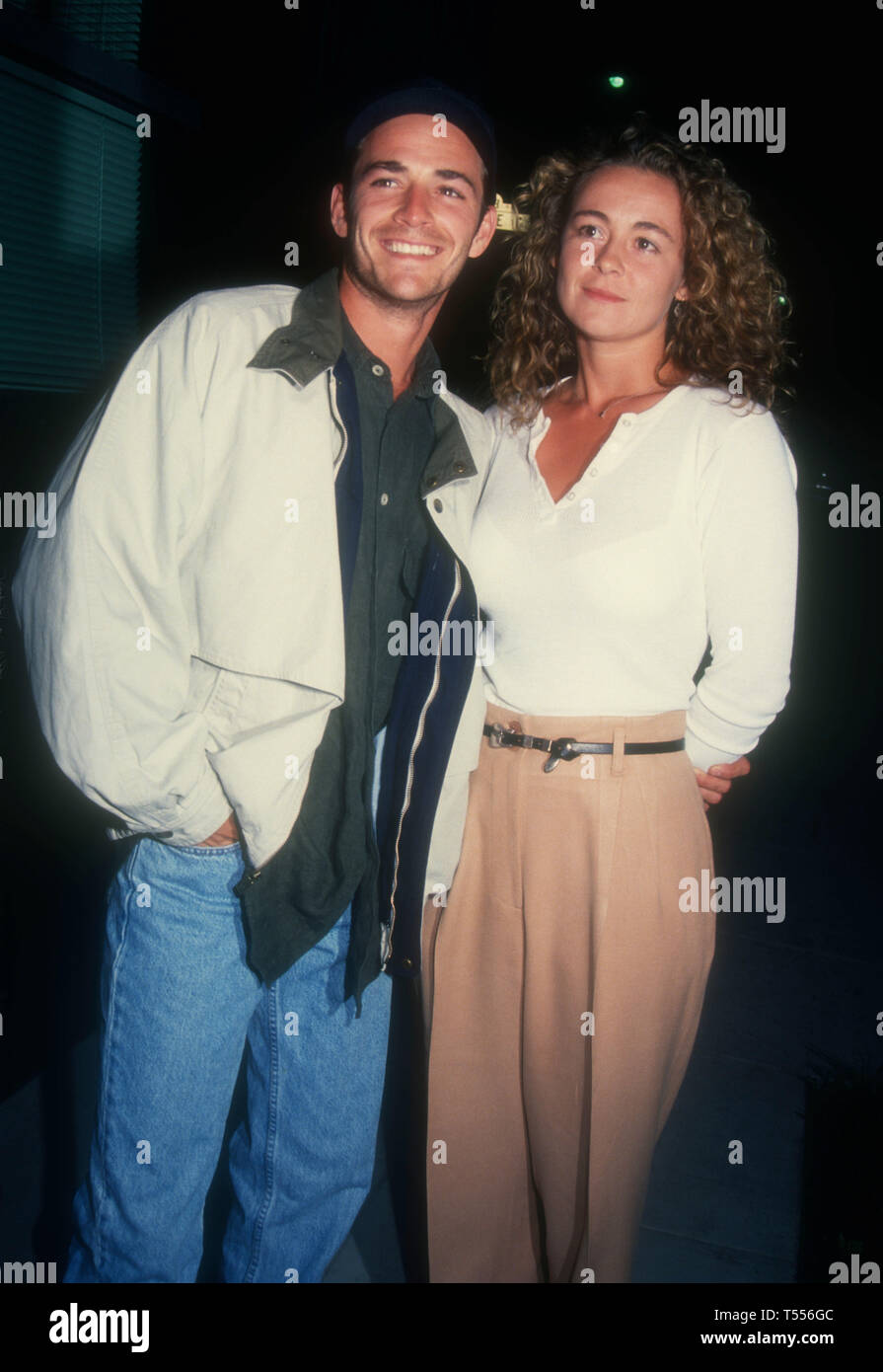 Beverly Hills, California, USA 4th April 1994 Actor Luke Perry and ...