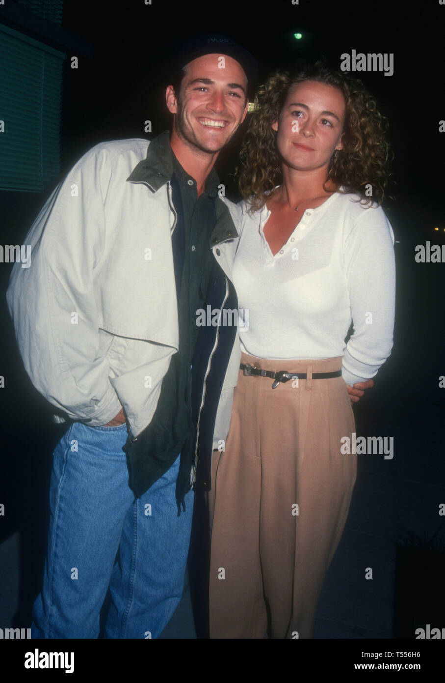 Beverly Hills, California, USA 4th April 1994 Actor Luke Perry and ...