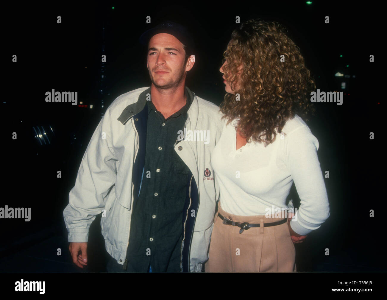Beverly Hills, California, USA 4th April 1994 Actor Luke Perry and ...